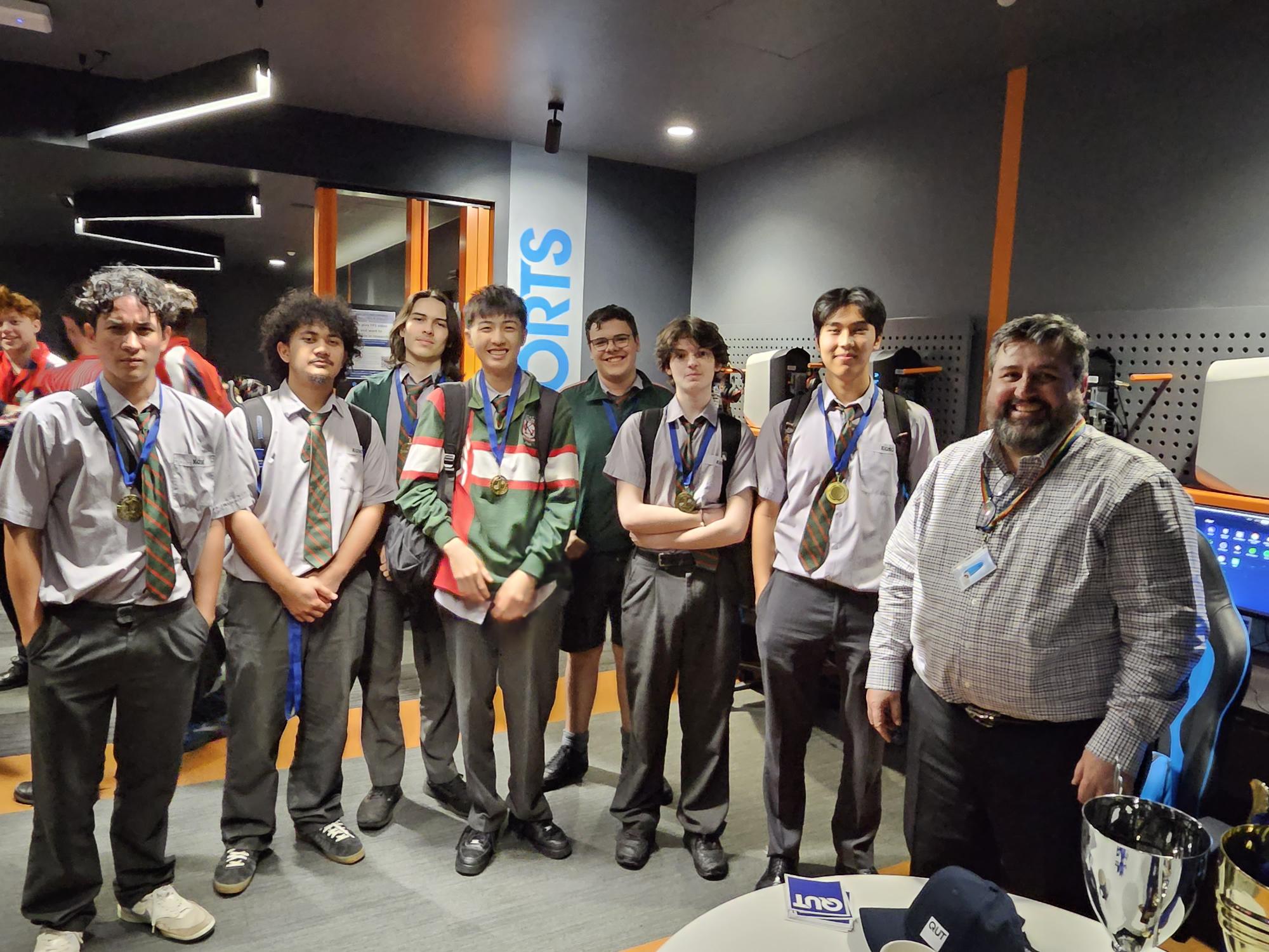 KGSC Valorant Esports team recently won the QUT High Schools Esport ...